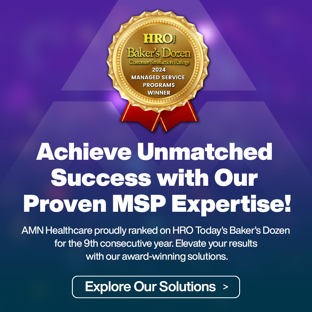 Healthcare Managed Services Program (MSP) | AMN Healthcare