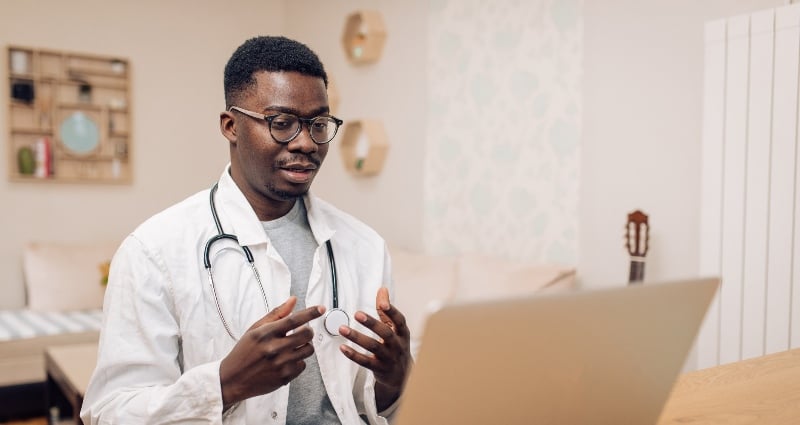 Telehealth vs. In-Person: Early-Career Clinicians | AMN Healthcare